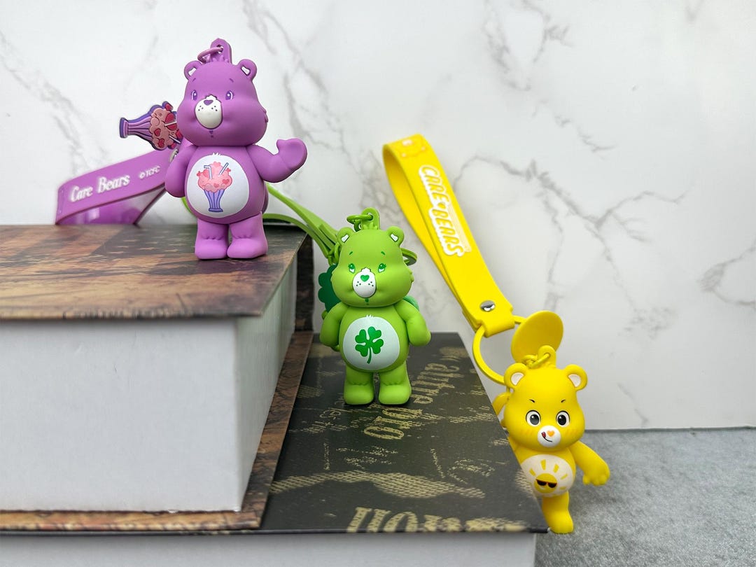 Care Bears Keychain Care Bears Pendant Cartoon Bear Pendant Bears ...