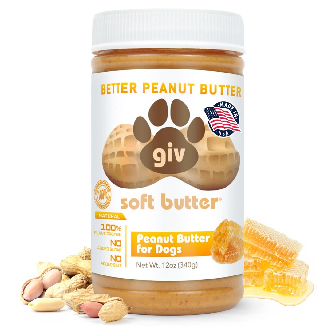All Natural Human Grade Dog Peanut Butter - Etsy