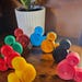 Mickey Head Fidget (4 Pack), Mickey Mouse Head Fidget Toy - Perfect for ...