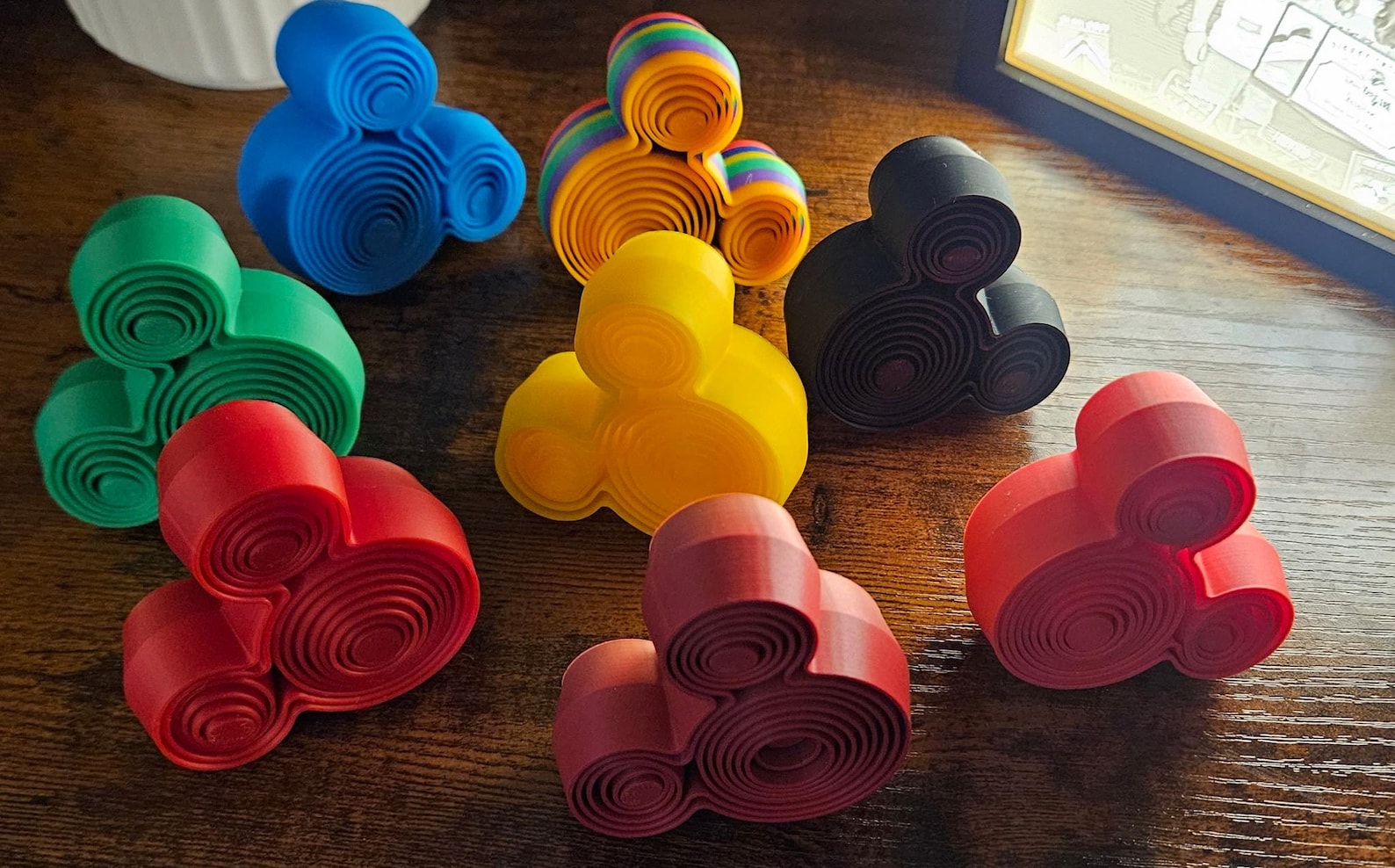 Mickey Head Fidget (4 Pack), Mickey Mouse Head Fidget Toy - Perfect for ...