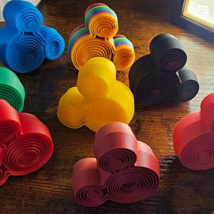 Mickey Head Fidget (4 Pack), Mickey Mouse Head Fidget Toy - Perfect for ...