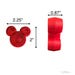 Mickey Head Fidget (4 Pack), Mickey Mouse Head Fidget Toy - Perfect for ...