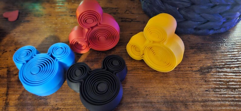 Mickey Head Fidget (4 Pack), Mickey Mouse Head Fidget Toy - Perfect for ...