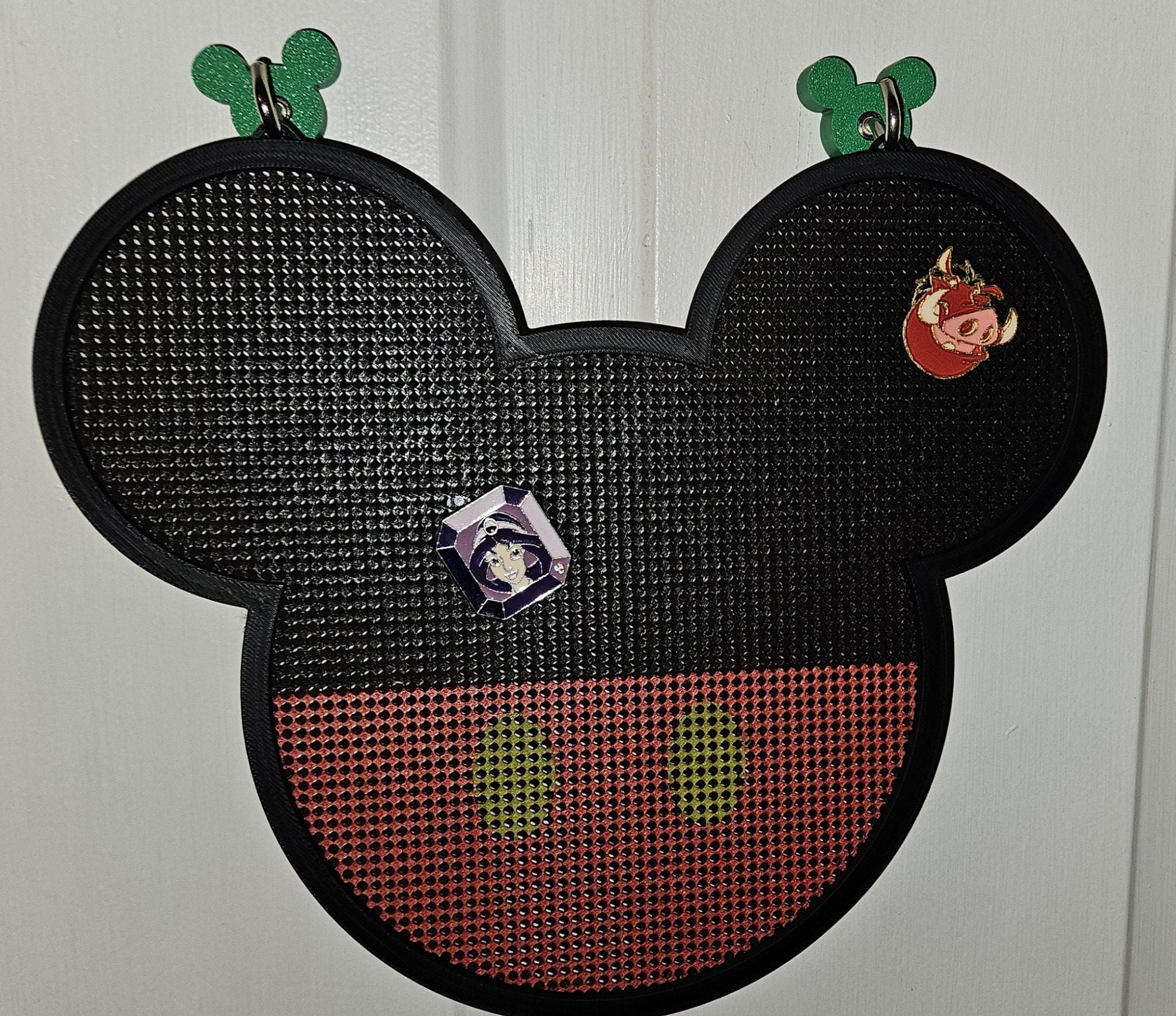 Mickey Mouse Head Pin Display Board Disney Pin Collector Display ...
