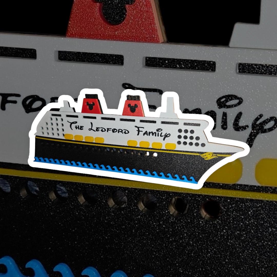 Customizable DCL Ship Door Sign With Optional LED Backlighting, DCL ...