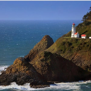 Safe Harbor Lighthouse Cotton Fabric Panel by Northcott DP24960 - Etsy