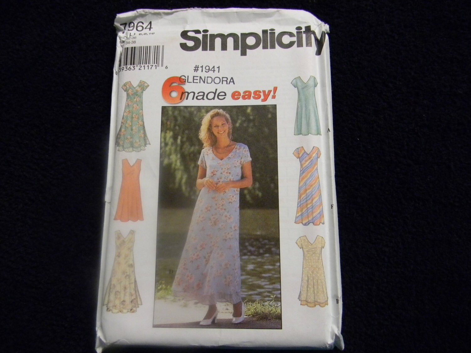 Sewing Sewing & Needlecraft Kits & How To Simplicity 7964 Complete ...