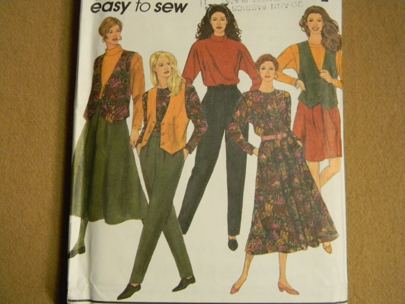 Vintage Uncut Simplicity Pattern 8016 Size 6-12 Easy Skirt | Etsy
