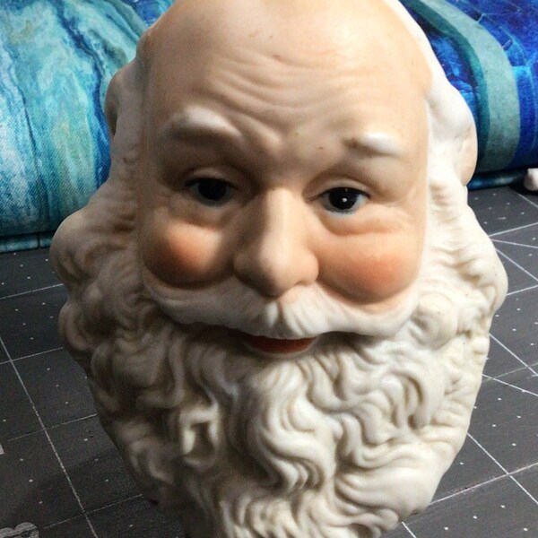 Ceramic Santa - Etsy