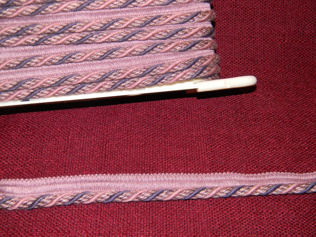 3/8 Conso Cord With Knit Lip in Rose With Purple - Etsy