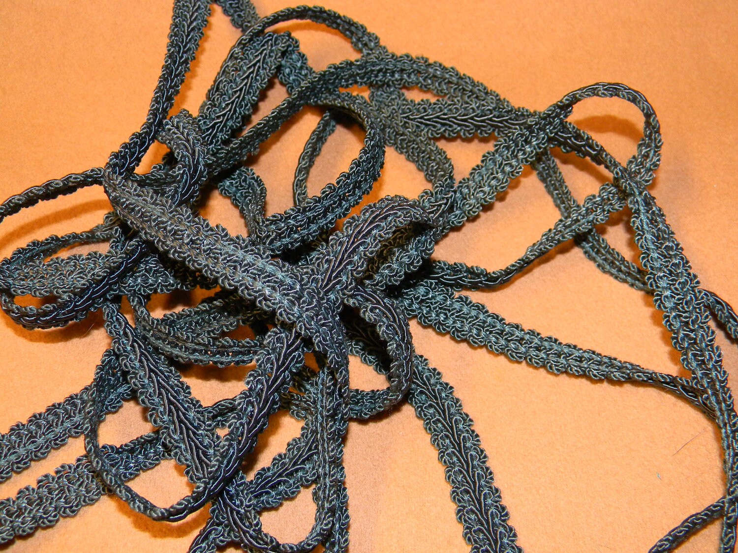 Teal Gimp One Half Inch Wide | Etsy