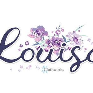 Louisa Dainty Floral Collection by Clothworks Top Quality Quilt Shop ...