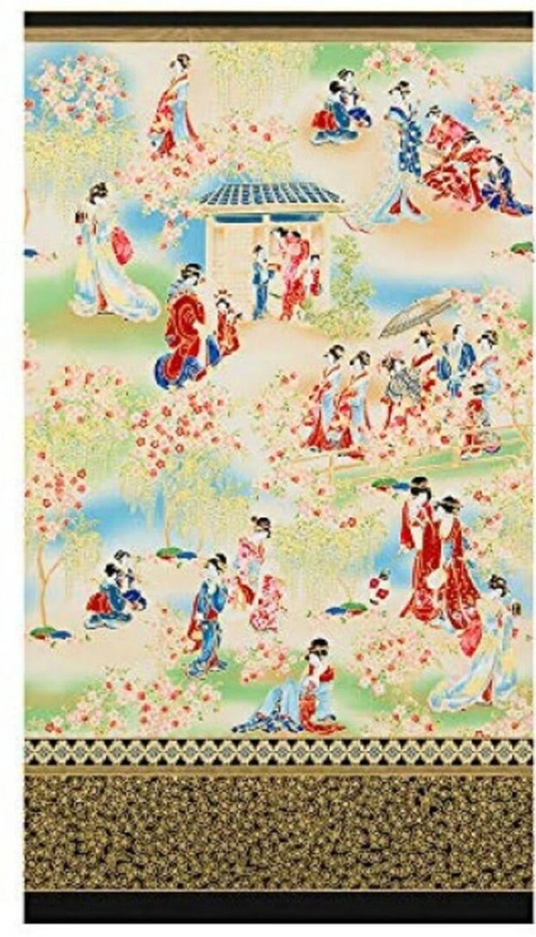 Asian Imperial Collection 18621 by Robert Kaufman - Etsy