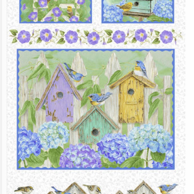 Hydrangea Fabric - Etsy