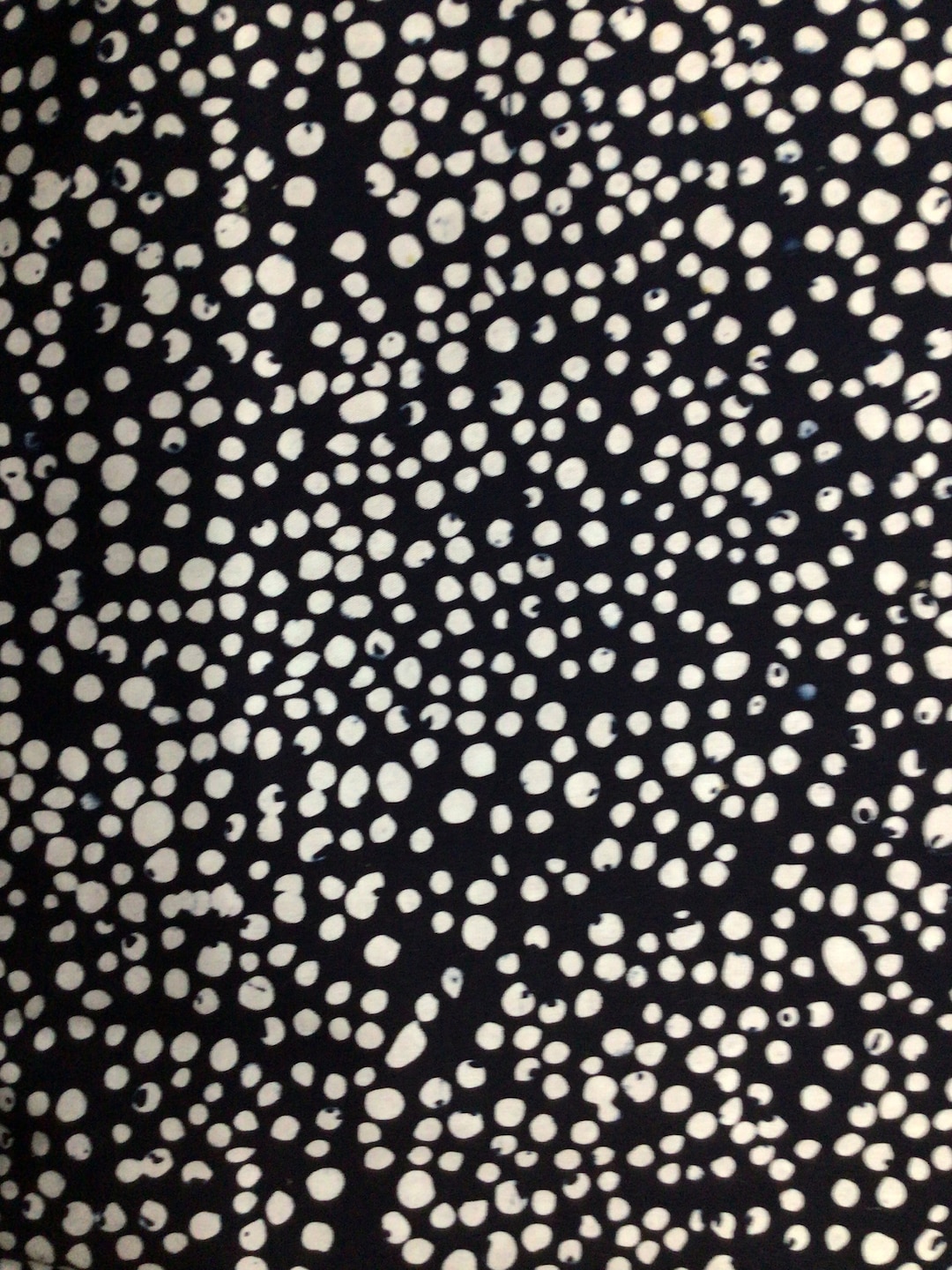 Black and White Batik Print Cotton Fabric by Banyon Batiks - Etsy