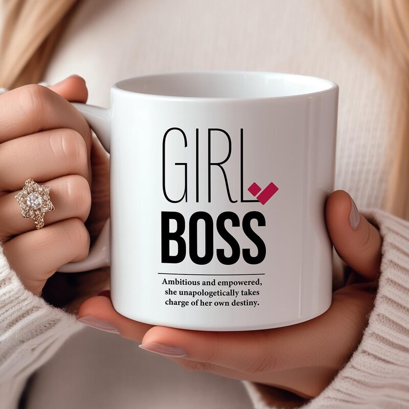 Girl Boss Mug - Etsy