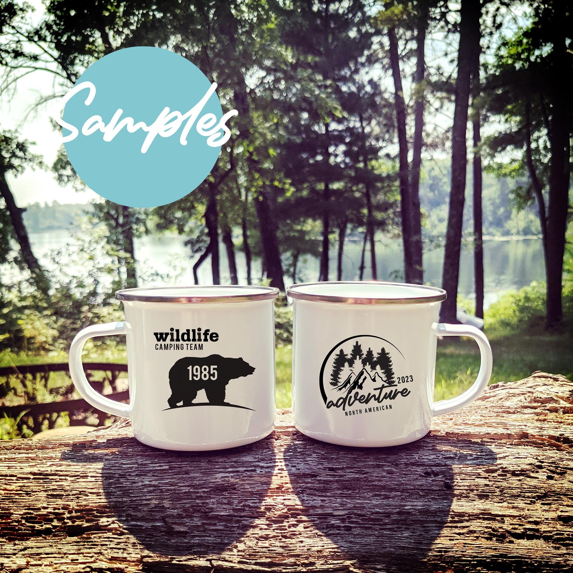 PERSONALIZED Camp Mug, Custom CAMP Mug, Camper Gift, Name Mug, Campfire ...
