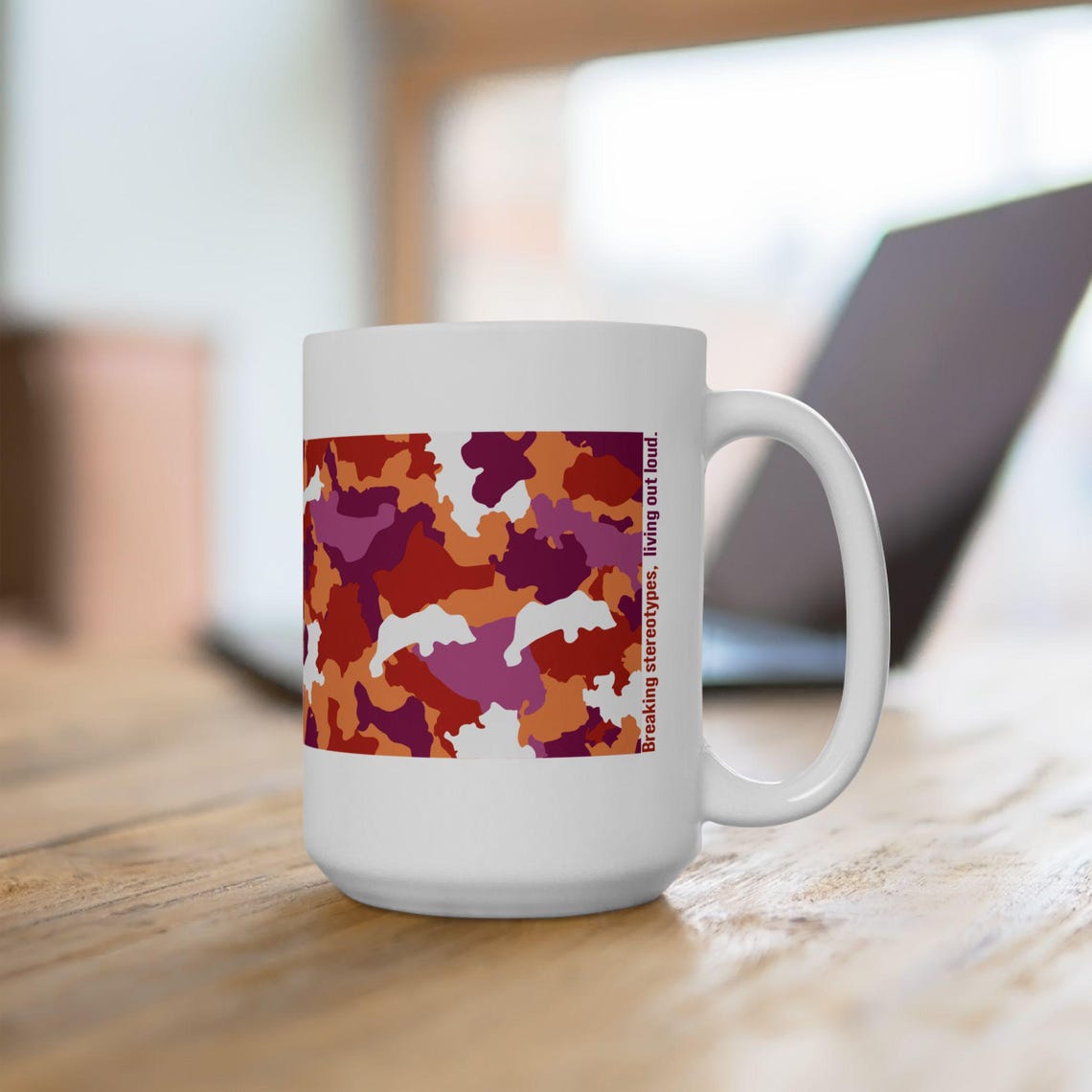 Lesbian Gift Mug Pride Coffee Cup Lesbian Holiday Gift Idea, Lgbt Quote ...