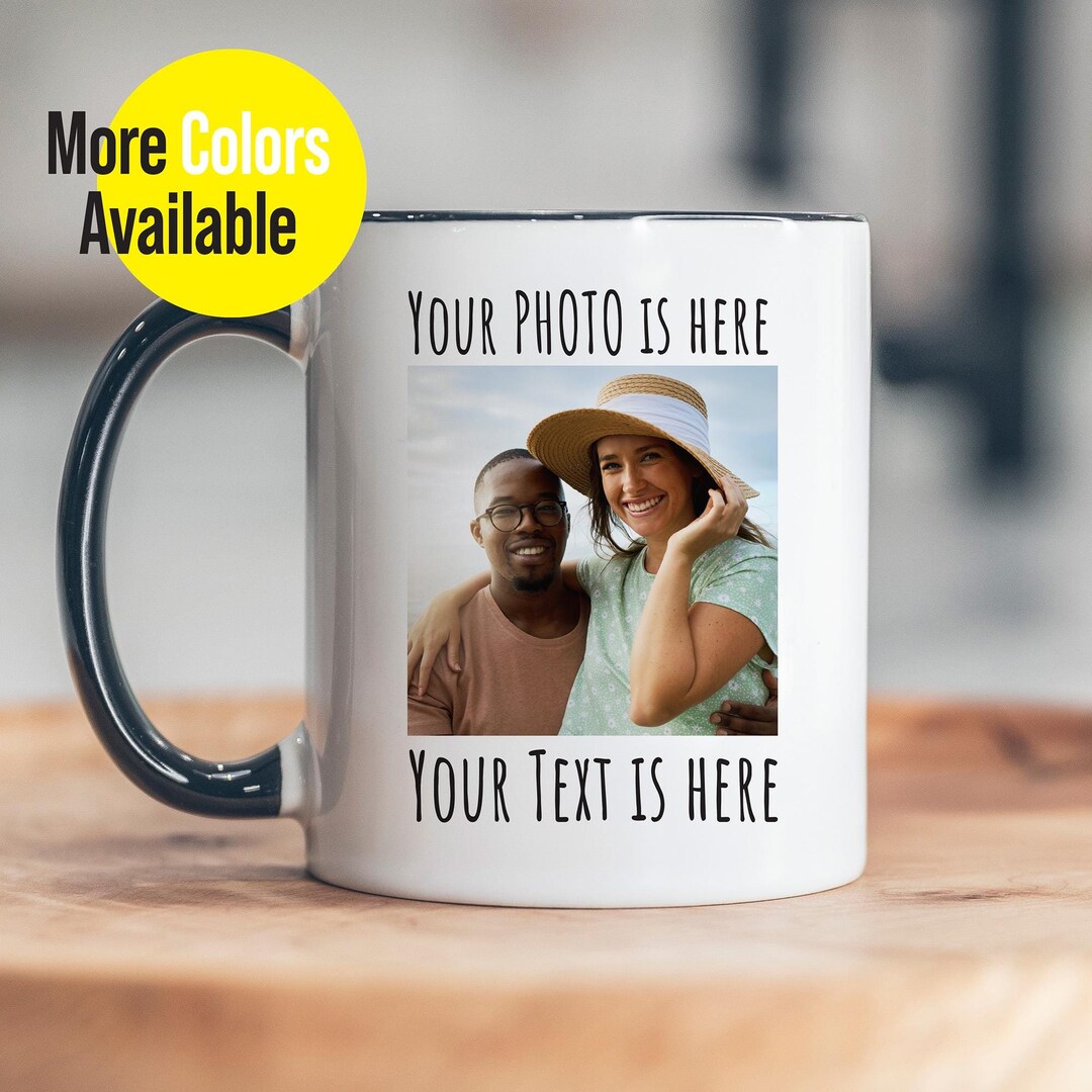 PERSONALIZED Family Photo Mug, Custom Family Mug, Family Gift, Birthday ...