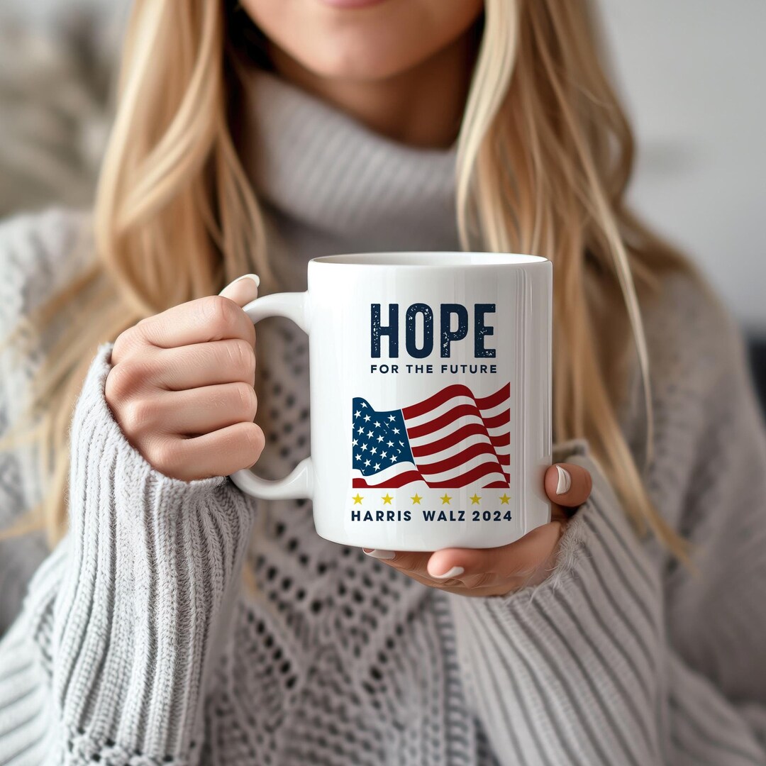 Harris Walz Mug Kamala Harris Mug Kamala Cup Democrat Gift Kamala Tim ...