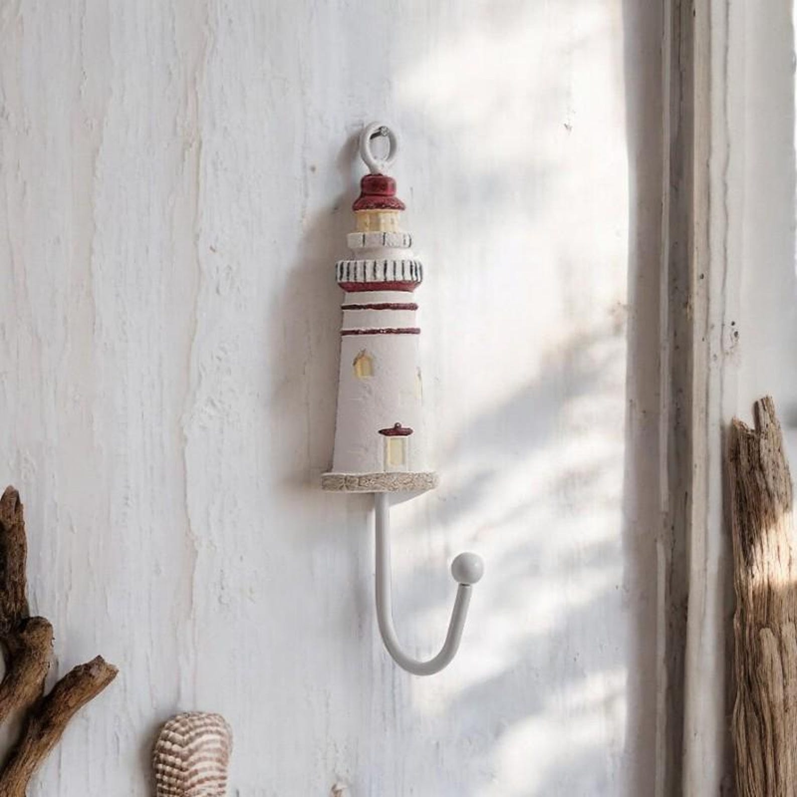 Nautical Decor Set - Mediterranean Style Sailboat, Shell, Small Fish ...