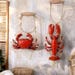 Coastal Resin Lobster and Crab Wall Decor, Nautical Hanging Wall Art ...