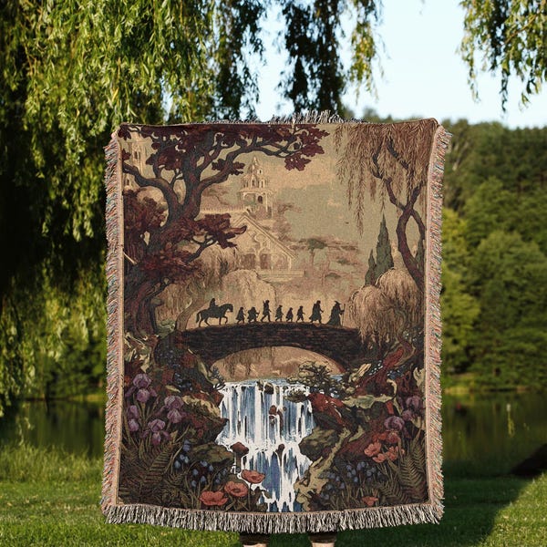 Tapestry Woven Fantasy - Etsy