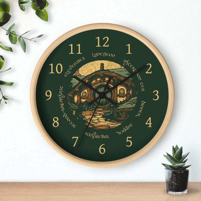 Cottagecore Desk Clock - Etsy