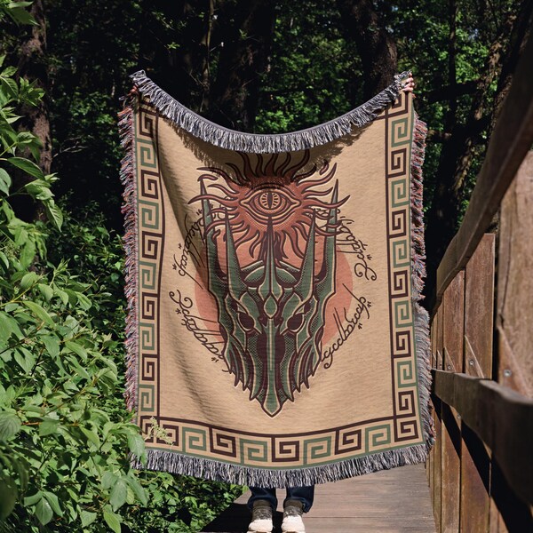 Volcano Throw Blanket - Etsy UK