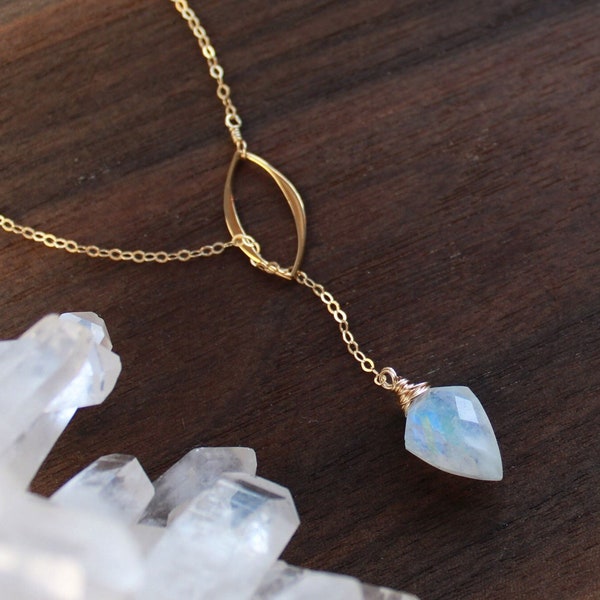 Y Drop Necklace - Etsy