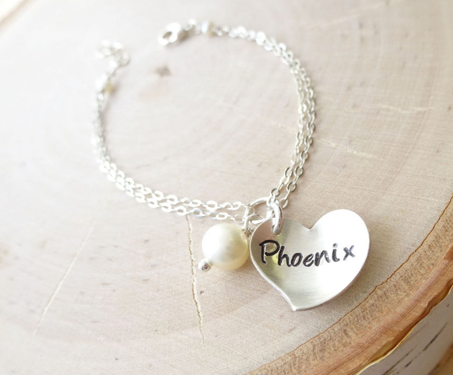 Name Bracelet for Girls Childs Custom Name Bracelet | Etsy