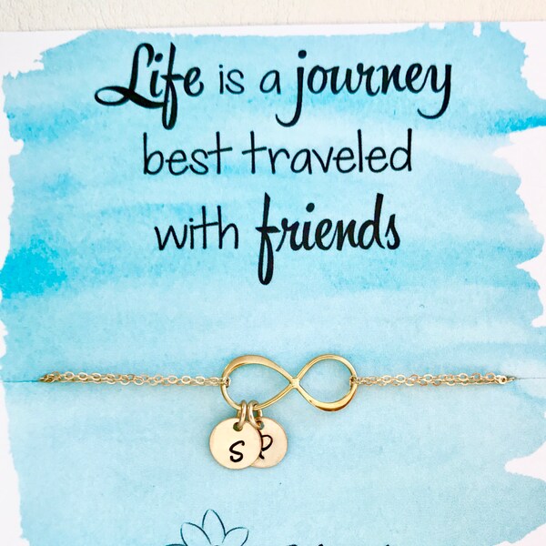 Friends Stamped Bracelet - Etsy