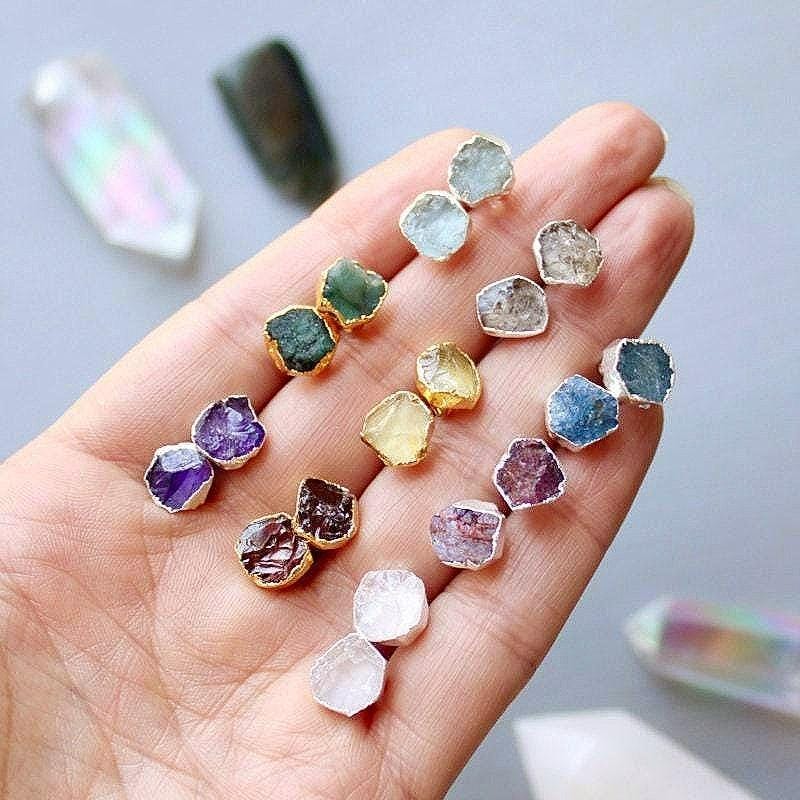 Raw Gemstones - Etsy