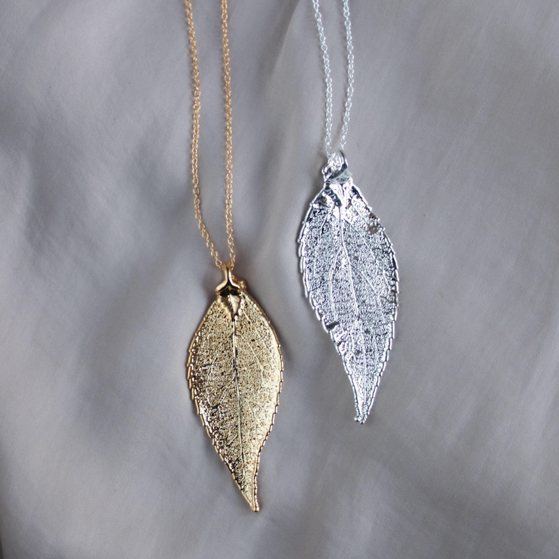Laurel Leaf Necklace - Etsy