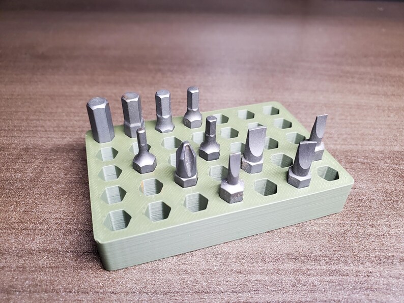 3D Printed Hex Bit Organizer - Etsy