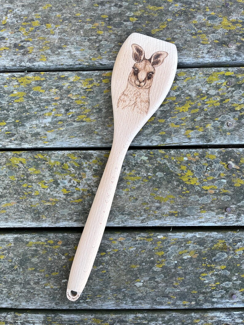 Handburned Native Australian Animal Spoons - Etsy Australia