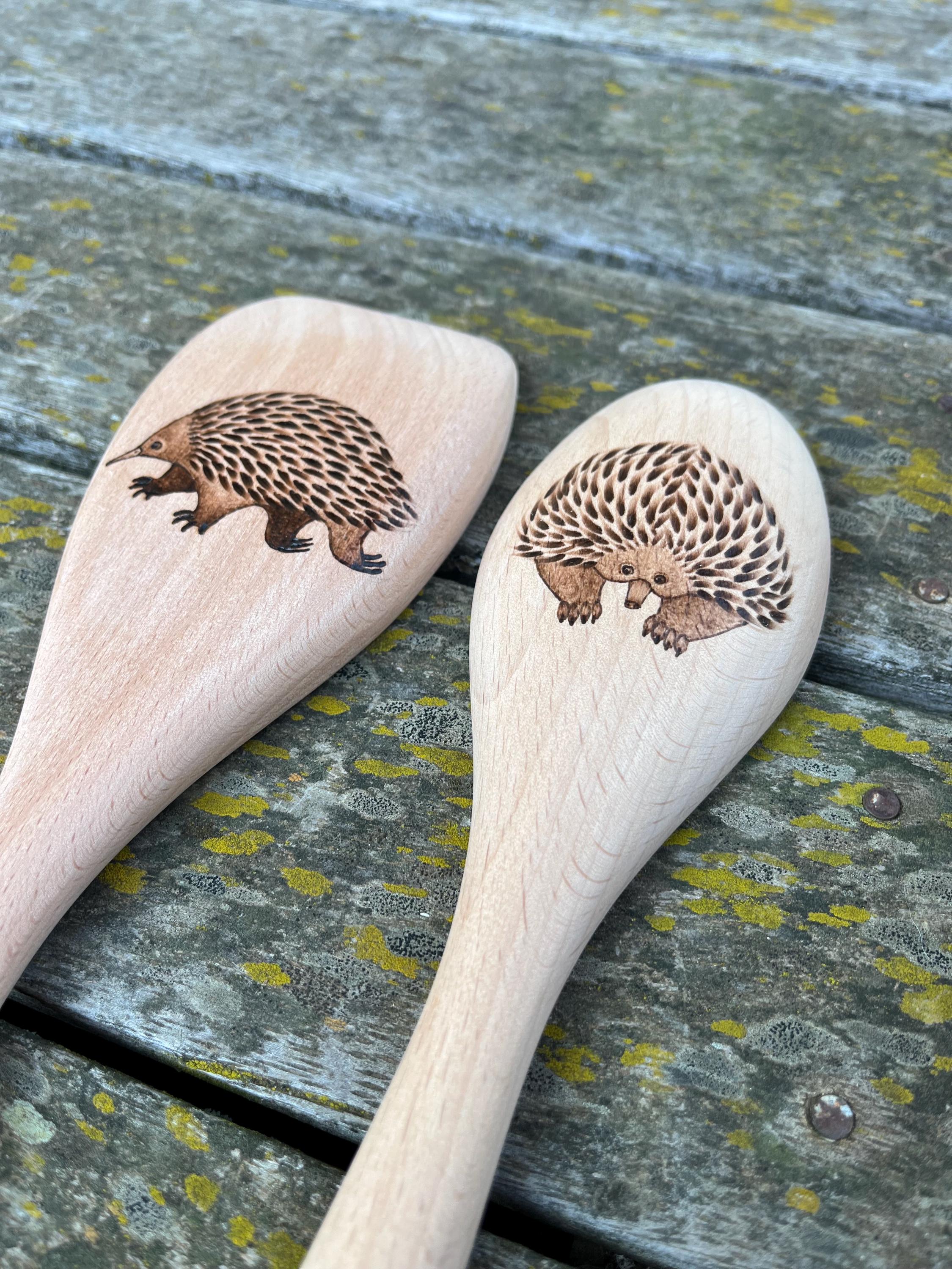 Handburned Native Australian Animal Spoons - Etsy Australia