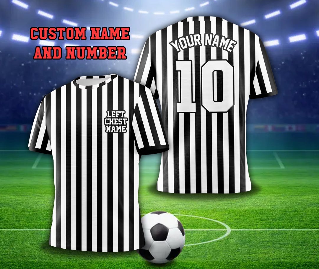Personalized Black White Pinstripe Jersey All Over Print Shirt, Custom ...