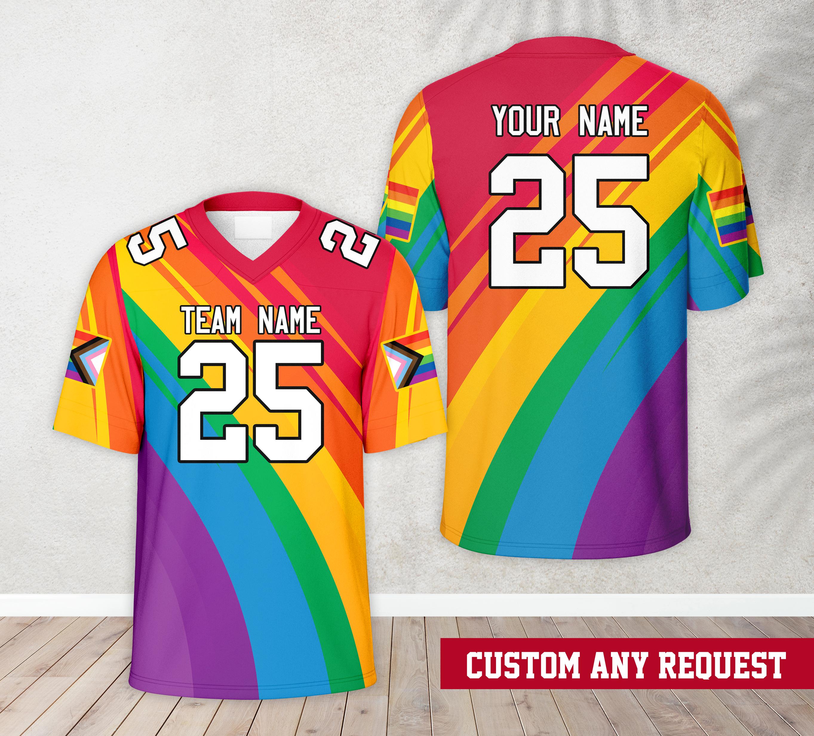 Rainbow Football Uniforms