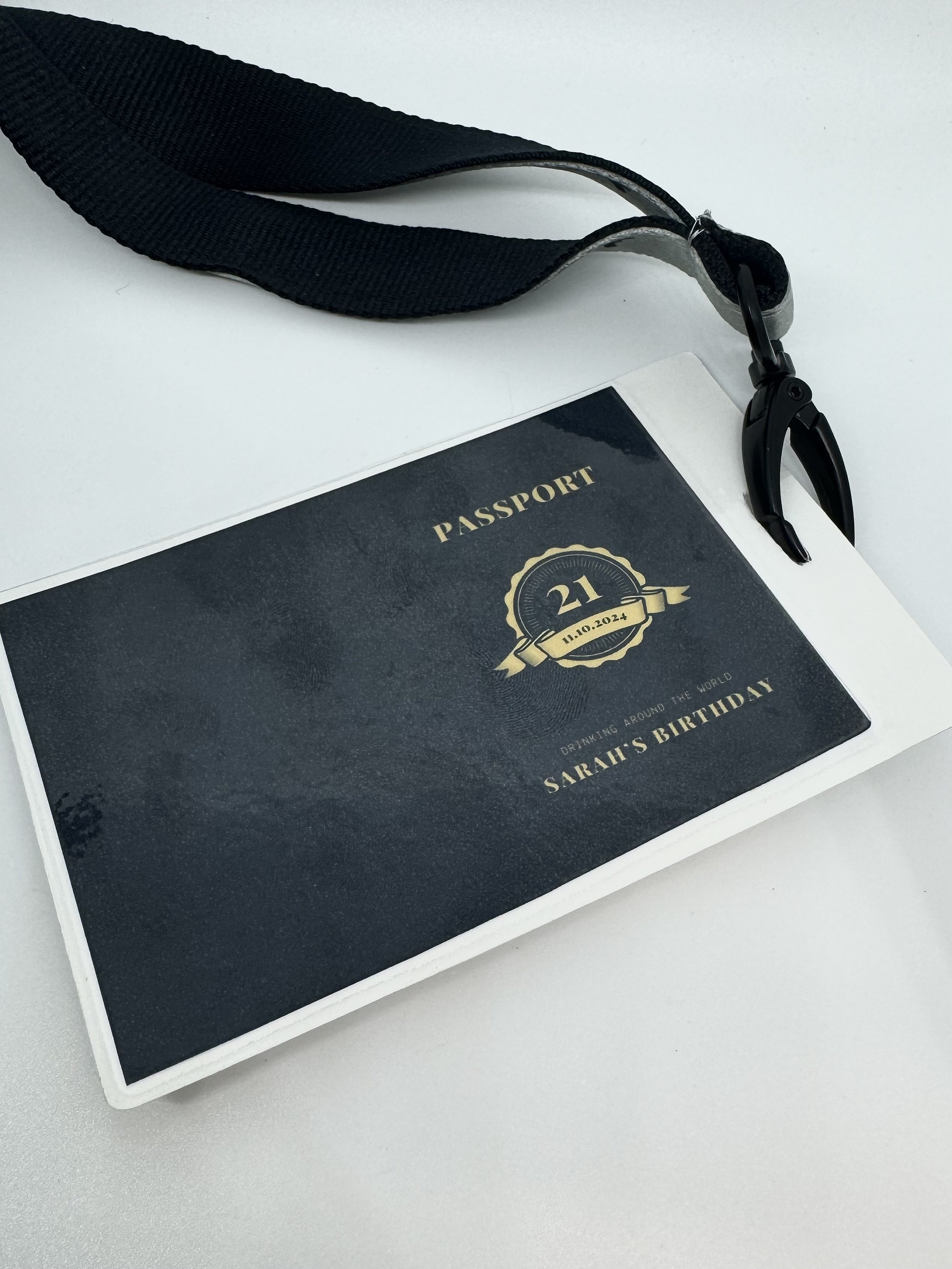 Personalized Drinking Around the World Passport Punch Card - Etsy