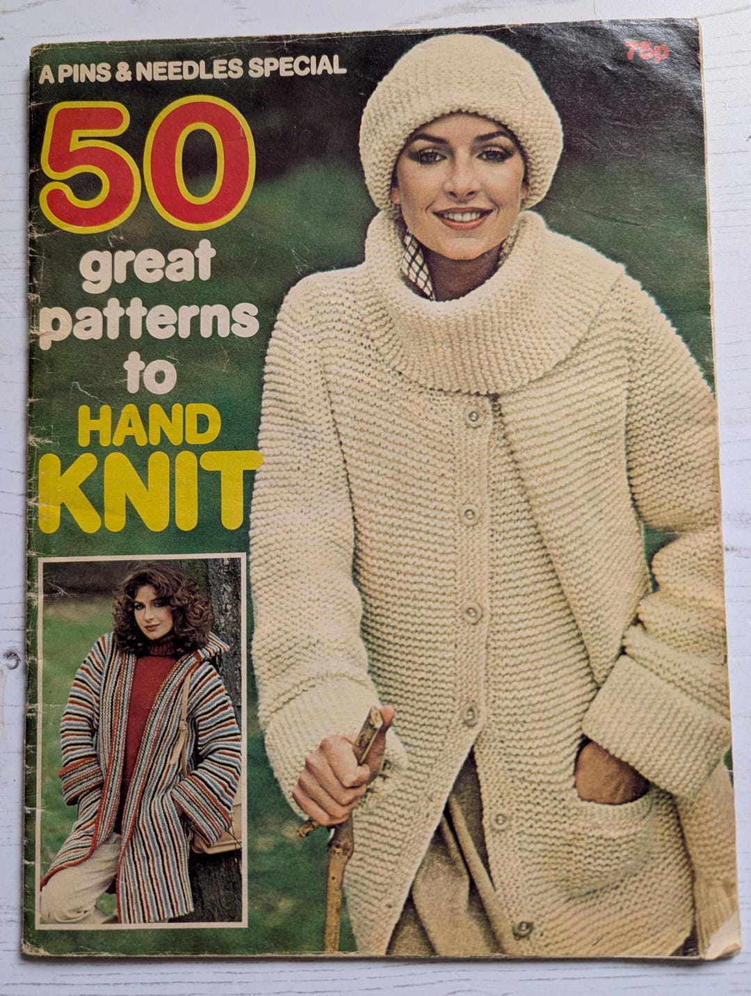 Vintage Knitting Pattern Magazine: 1970s Chunky Knitwear - Etsy UK