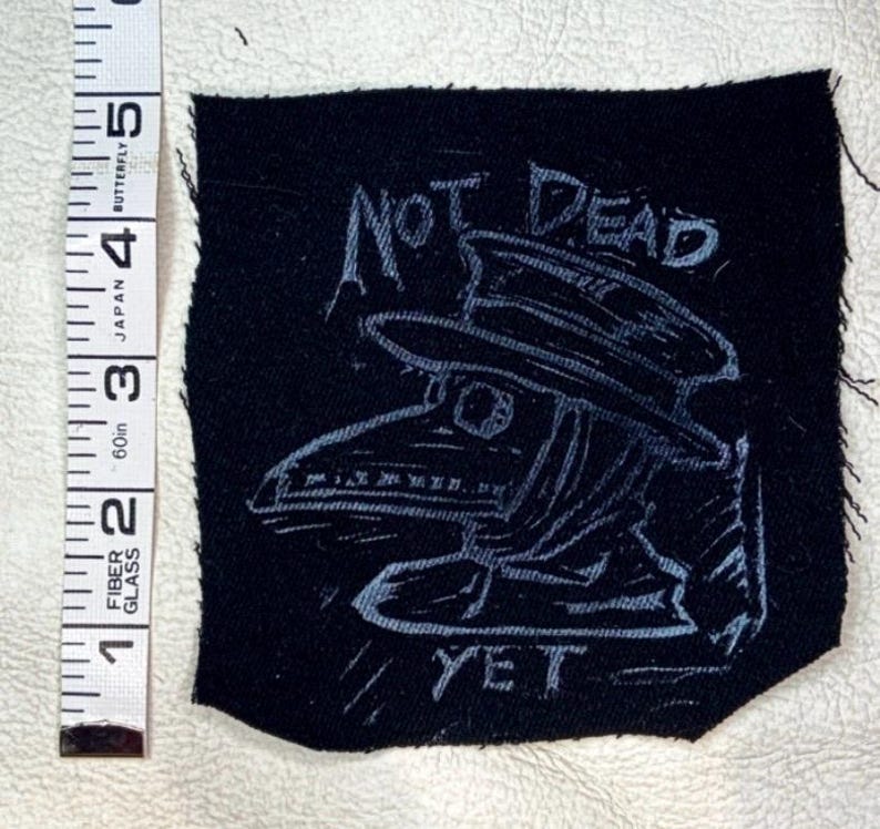 Plague Doctor Patch - Etsy