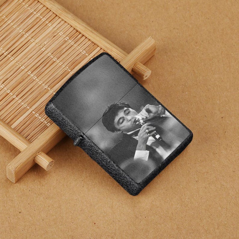 Lighter Case Tony Montana Design, Vintage Scarface Style Lighter Holder ...