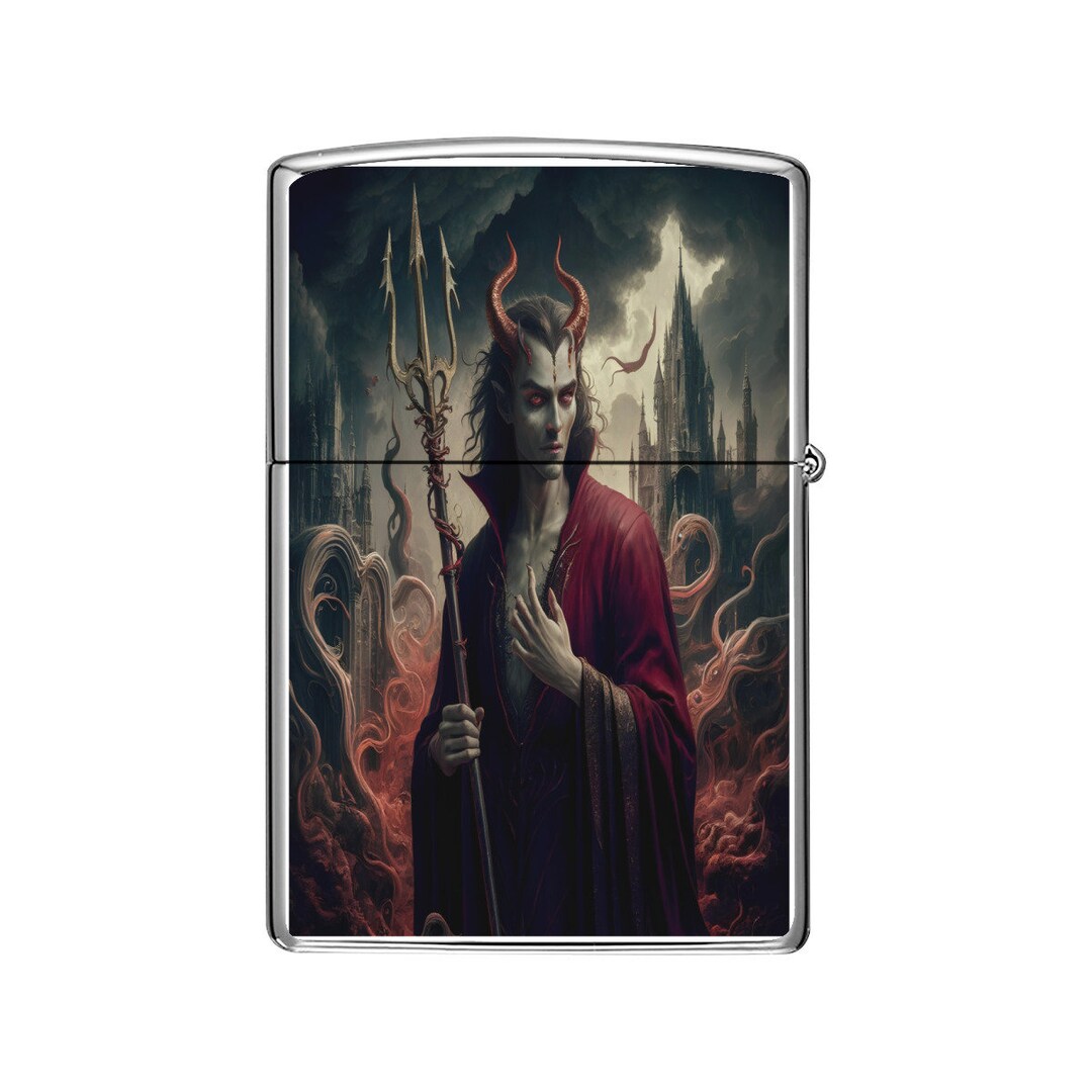 Lucifer Devil Design Lighter Case, Unique and Eye-catching Cover for ...