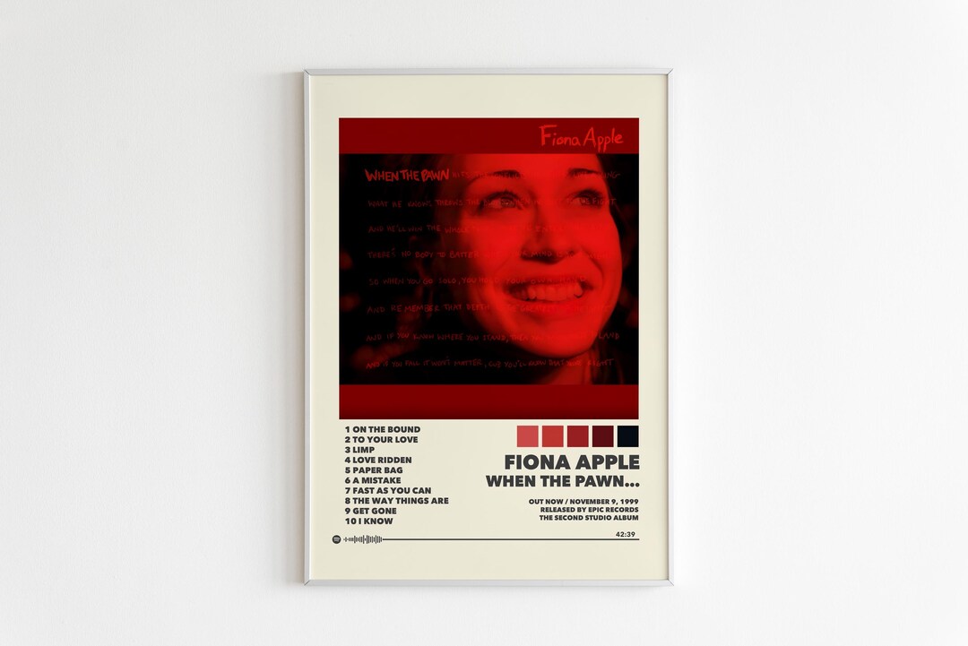 Fiona Apple Posters / When the Pawn Poster / Fiona Apple, When the Pawn ...