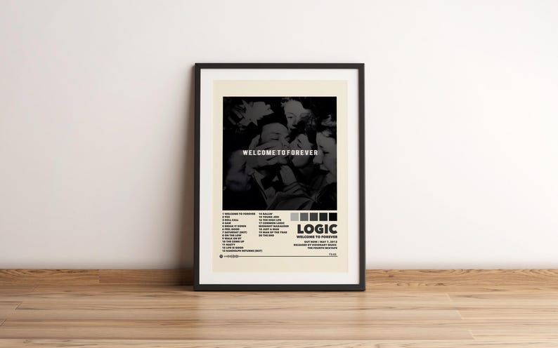 Logic Posters / Welcome to Forever Poster, Tracklist Poster, Album ...