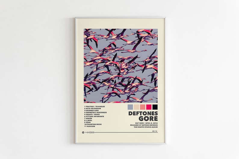 Deftones Posters / Core Poster, Album Cover Poster, Print Wall Art ...
