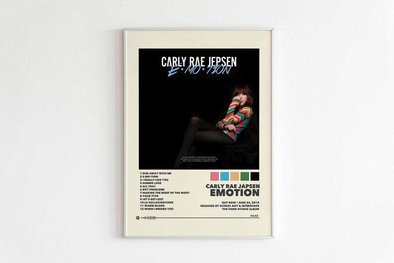 Carly Rae Jepsen Posters / Emotion Poster / Album Cover Poster, Poster ...