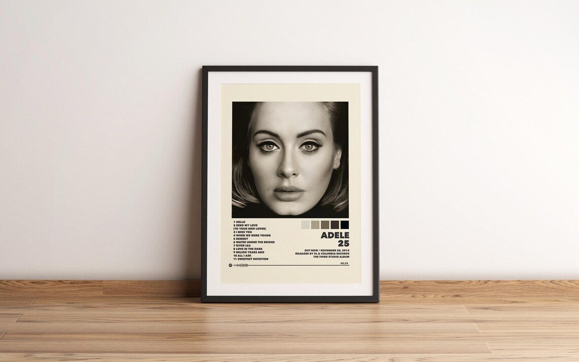Adele Posters / 25 Poster / Adele 25 / Album Cover Poster / Poster ...