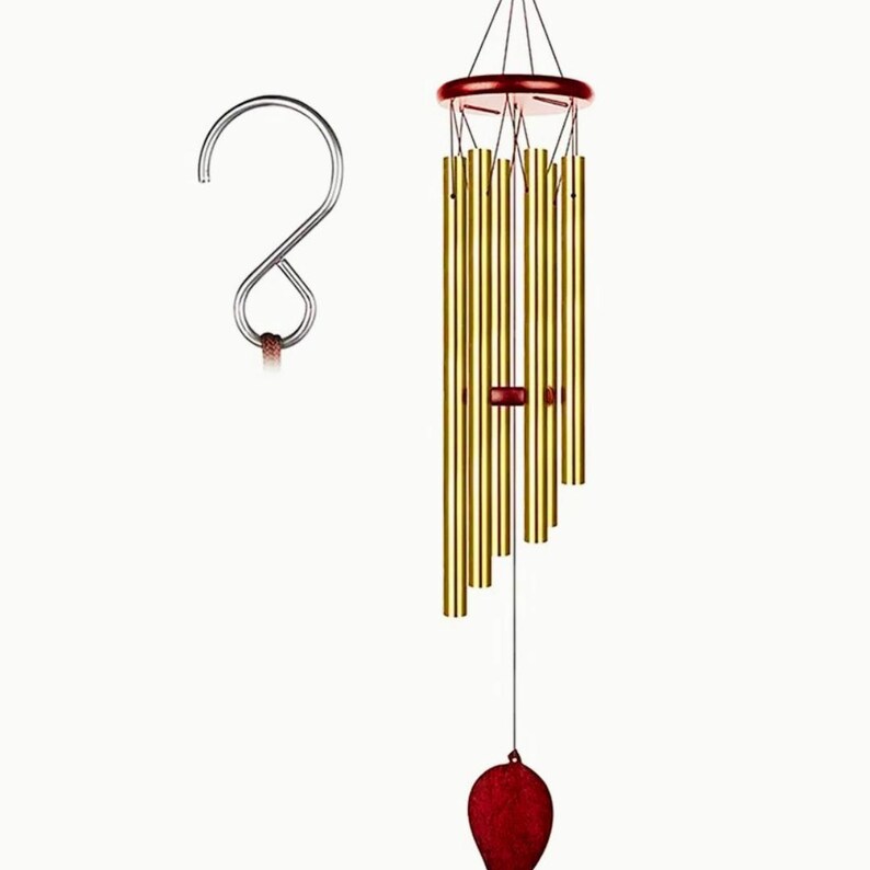 Good Luck Wind Chimes, 6 Tubes - Etsy